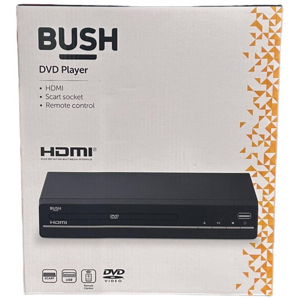 New Brand New & Sealed: Bush DVD Player (HDMI, Scart) - Own4Less